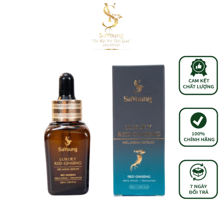 Tinh Chất Serum Khử Nám, Tàn Nhang, Dưỡng Trắng SaYoung Luxury Red ...