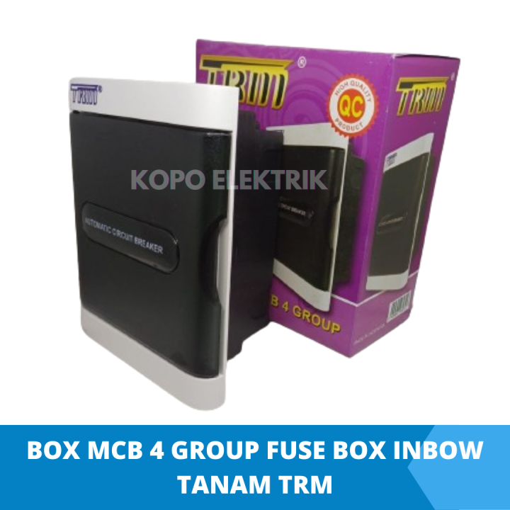 Box MCB 4 Group Fuse Box Inbow Tanam | Lazada Indonesia