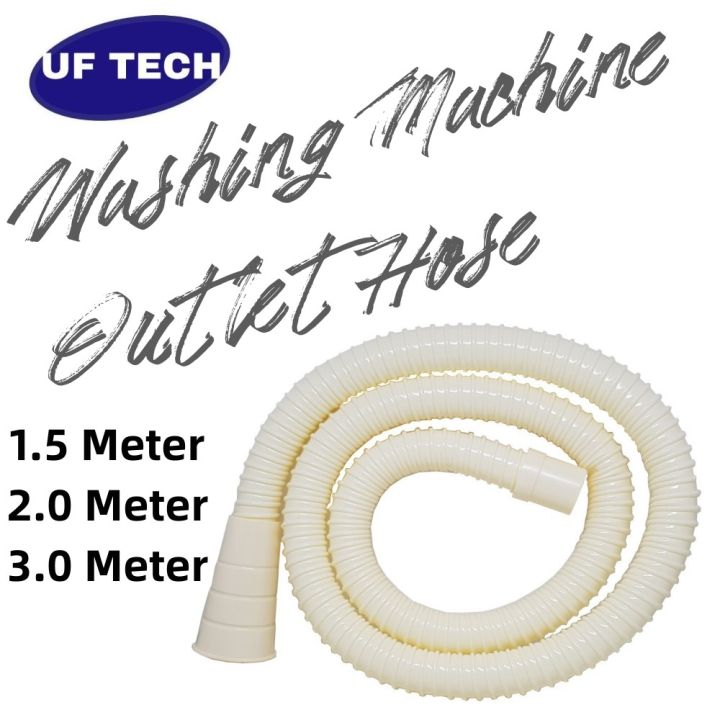 UF Tech Washing Machine Outlet Hose ( 1.5 Meter & 2 Meter & 3 Meter ...