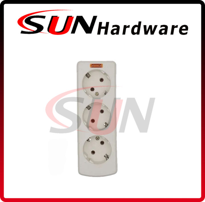 Terminal Stop Kontak Colokan Listrik 3 lubang Kuningan Asli | Lazada ...