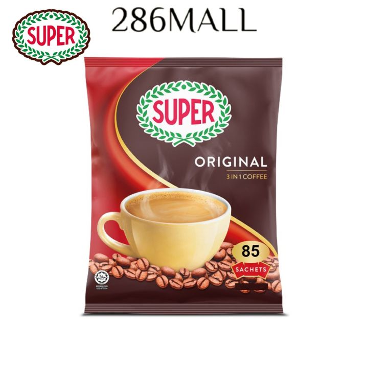 Super Original 3in1 Instant Coffee 20G x85 Sachets [ 286MALL ] | Lazada