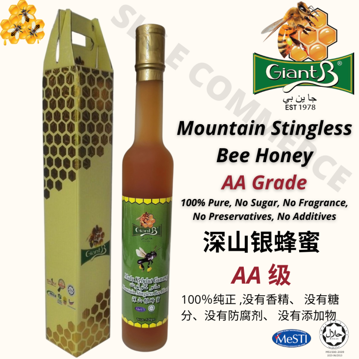SLS Shop Giant B Mountain Stingless Bee Honey 深山银蜂蜜 520gm | Lazada