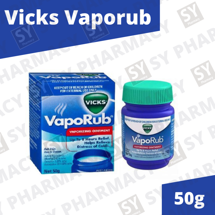 Vicks Vaporub 50g (Exp: 07/2026) | Lazada