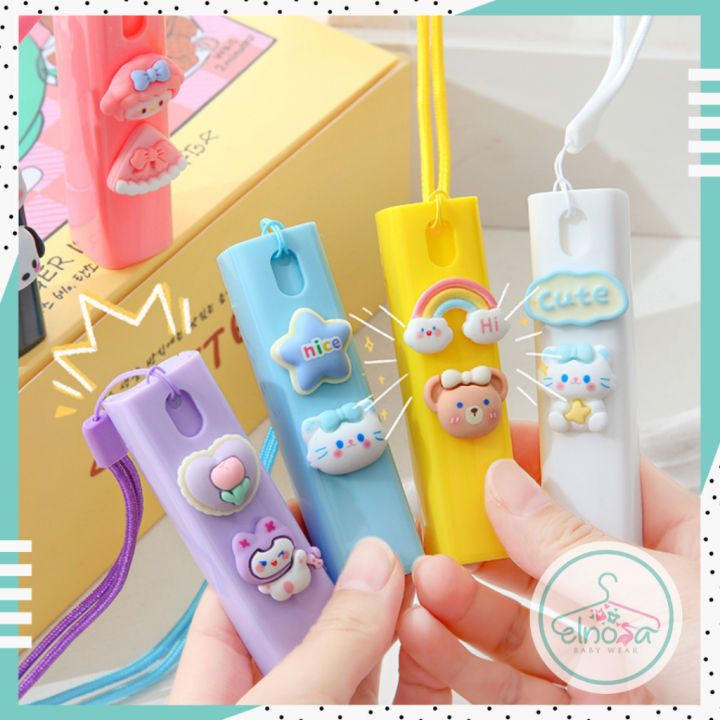 Botol Parfum Mini Travel 10ml - Botol Spray Plastik Karakter Lucu ...