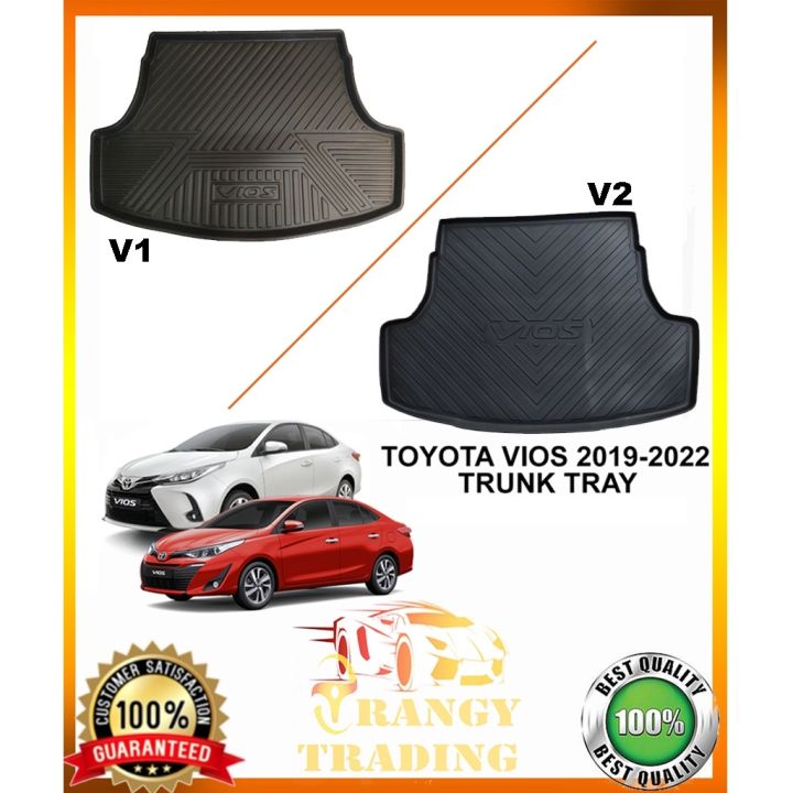 Toyota Vios 2019 to 2023 PRIME OEM Cargo Trunk Tray 2 VERSIONS PREMIUM ...