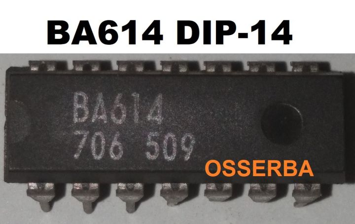 BA614 DIP-14 Darlington transistor array with input resistors IC | Lazada Indonesia