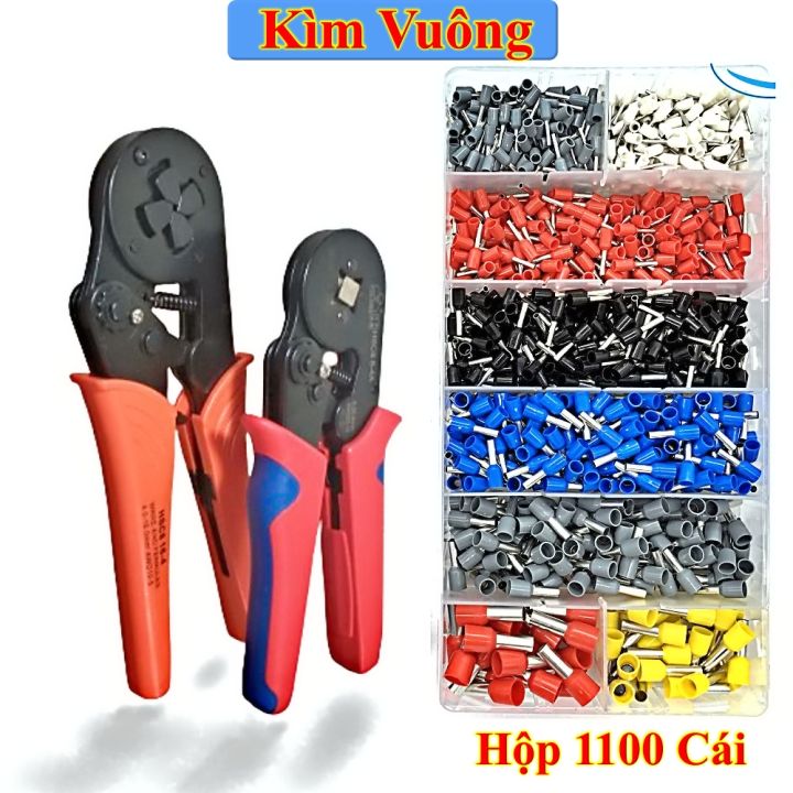 Kìm bóp cốt vuông, kiềm bấm cosse kim 0.5, 1.5, 2.5, 4, 6, 10, 16mm ...