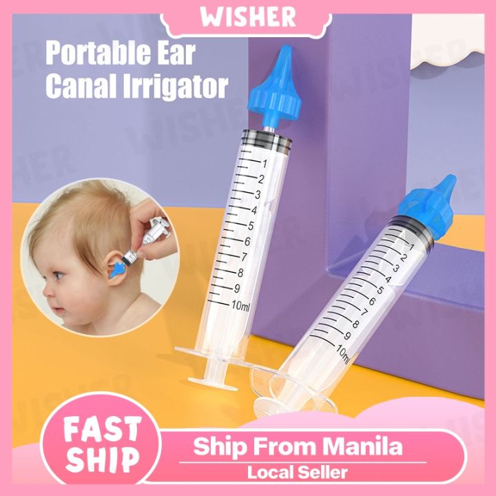 Baby/Aldult Ear Syringe Irrigation Kit Ear Wax Removal Tool Ear Wax ...