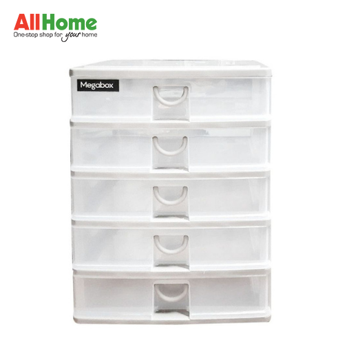 MEGABOX Medium Wide Small Drawer - White | Lazada PH