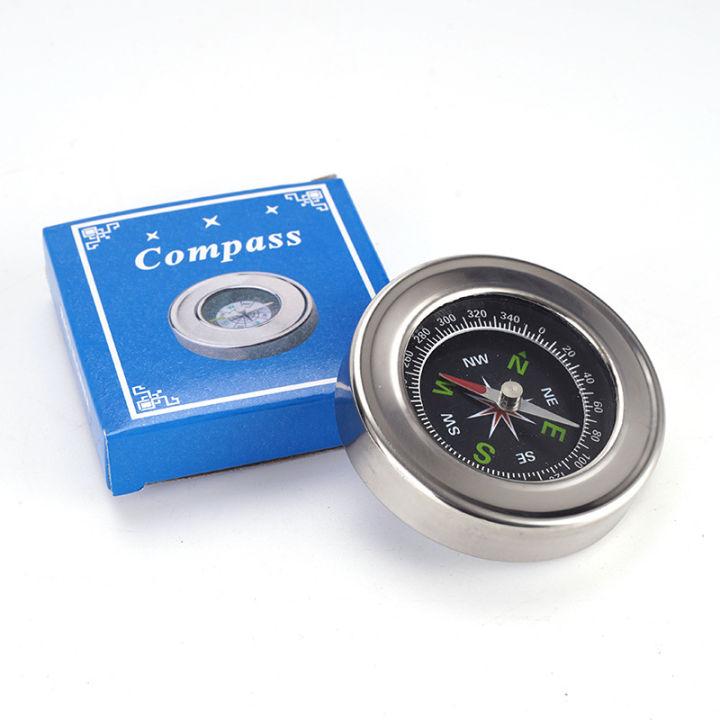 60mm Large Size Stainless Steel Directional Magnetic Compass | Lazada PH