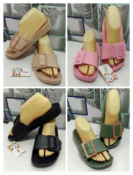 SENDAL SLOP INKAYNI 5029 /SENDAL WANITA/SENDAL SANTAI | Lazada Indonesia