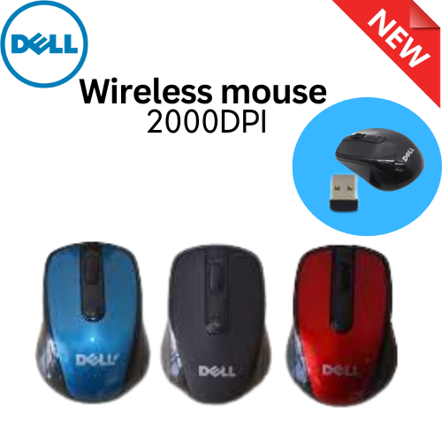 DELL WIRELESS MOUSE 2000DPI(2.4GHz) | Lazada