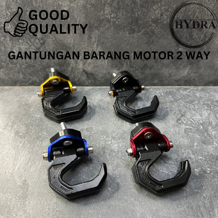 GANTUNGAN BARANG MOTOR 2 CABANG MODEL CAKAR / CENTOLAN BARANG MOTOR ...
