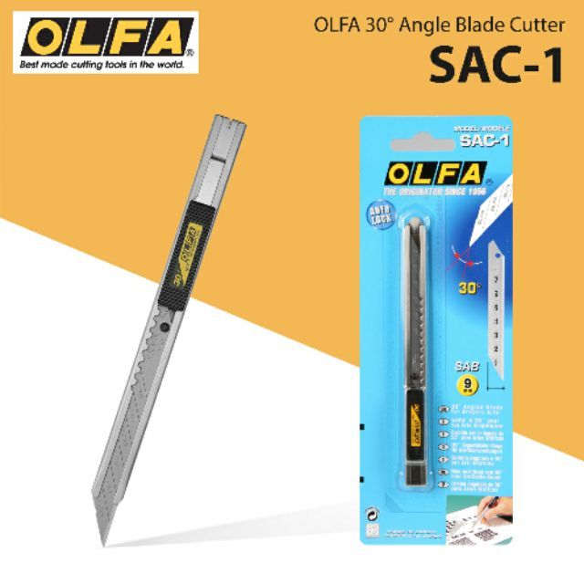 Olfa Sac-1 Cutter 9mm Auto Lock | Lazada PH