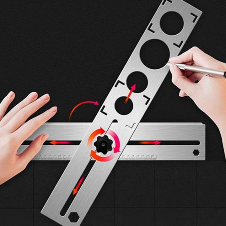 DJRGS Adjustable Multi-Functional Hand Measure Tools For House ...
