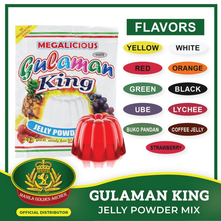 Gulaman King Jelly Powder Mix (11 Flavors Available) | Lazada PH