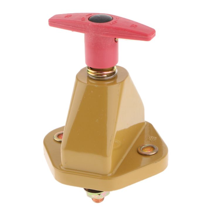 Car Isolator Disconnect Cut OFF Kill Main Power Switch Yellow | Lazada PH