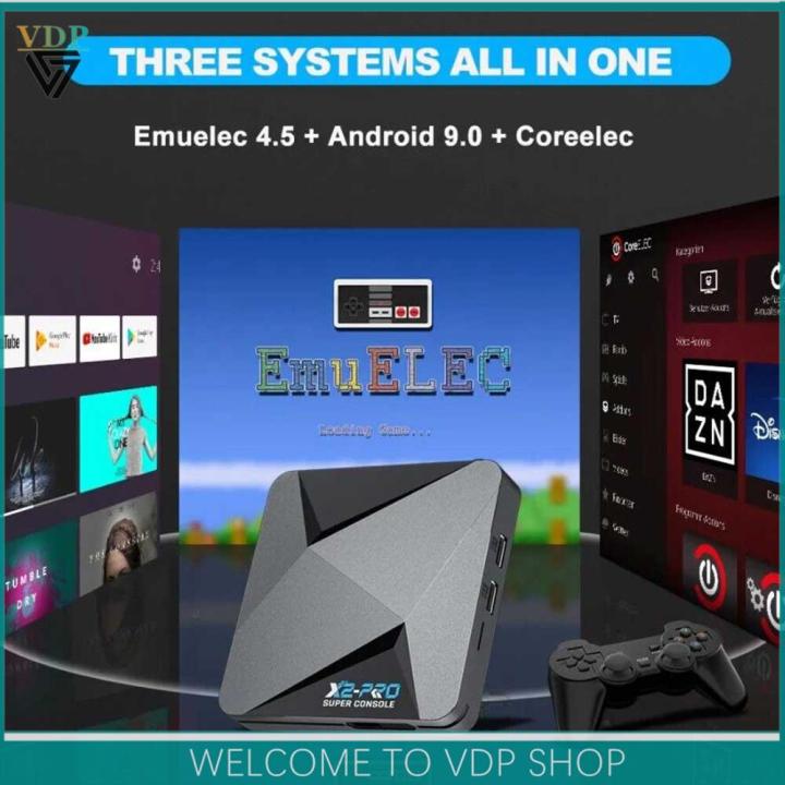 Super Console X2 PRO - 64GB / 2GB Ram / 4k Retro 3in1) Huge 80k Games ...