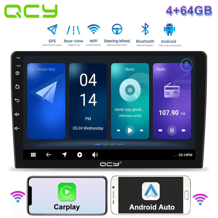 ORIGINAL QCY A8334 [4+64G] 9 inches 360 View Camera 9 inch Android 13 ...