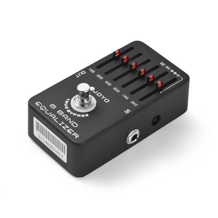JOYO Guitar Effect Pedal 6 Band EQ Guitar Equalizer Effect Pedal for ...