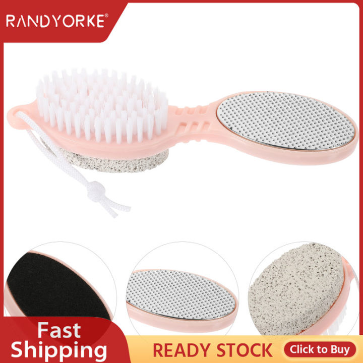 randyorke Foot Files Pedicure Tools for Feet Scrubber Brush Pumice ...