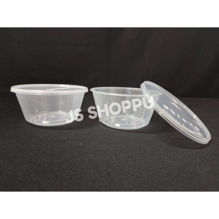 MW R12 - 12oz Round Disposable Plastic Food Container (50pcs±) | Lazada