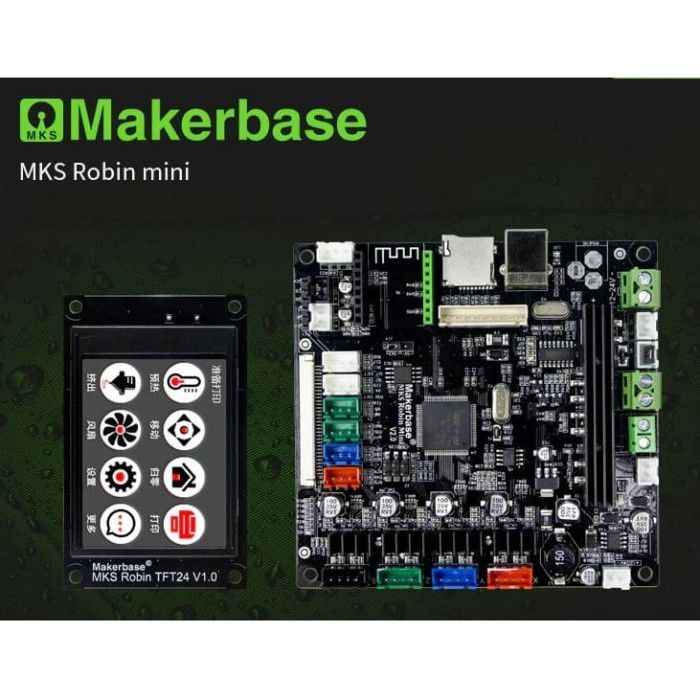Makerbase MKS Robin Mini + LCD TFT Touch 3D Printer Controller Board ...