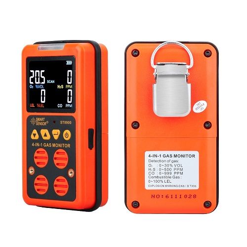 4 in 1 Gas Analyzer Handheld Gas Detector Test Carbon Monoxide CO ...