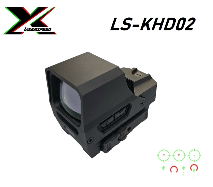 LASERSPEED LS-KHD02 Multi-Reticle Red Dot System | Lazada PH