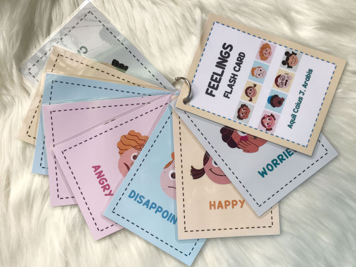 Laminated Feelings Flash Card | Lazada PH