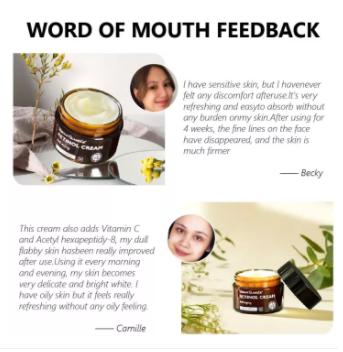 Retinol Repair Skin Face Cream Collagen Anti-Aging Whitening ...