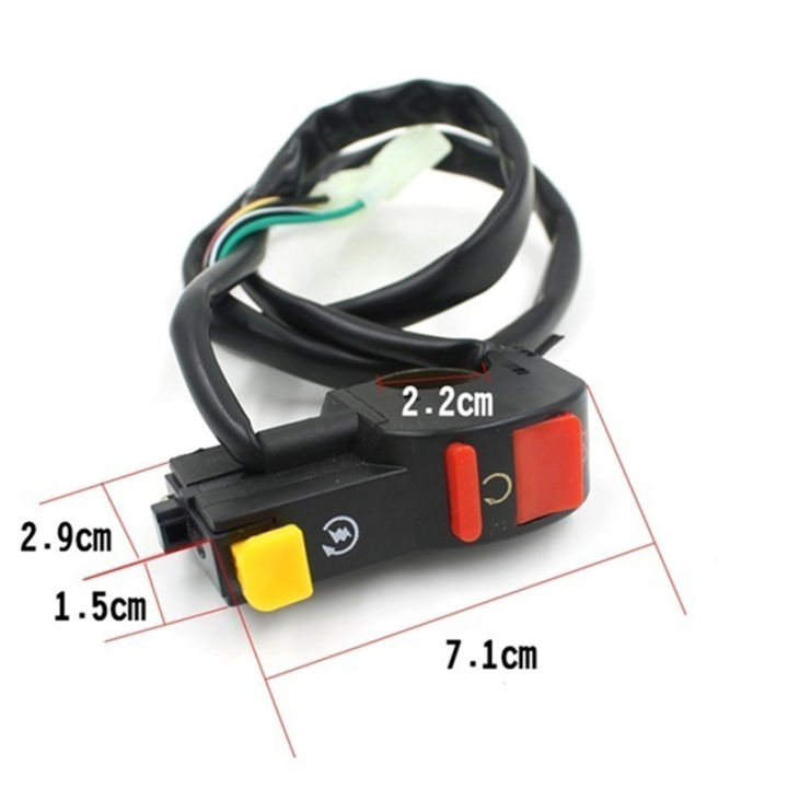 Electric Start Stop On Off Button Kill Switch Motorcycle Dirt ATV Quad ...