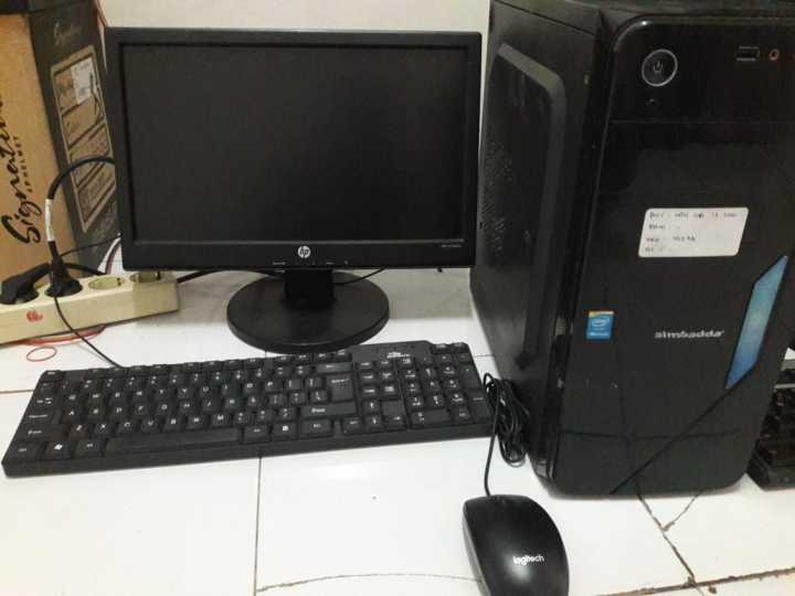 CPU KOMPUTER HP CORE i3 ram 4gb hdd500 | Lazada Indonesia