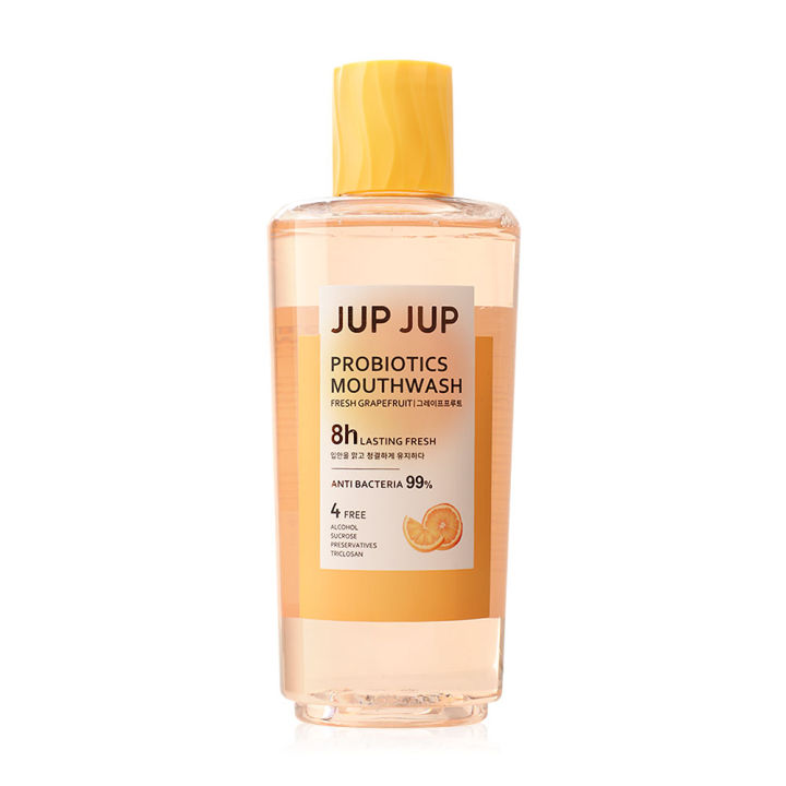 JUP JUP Probiotics Mouthwash 500ml #Fresh Grapefruit เพื่อปากสะอาด ...