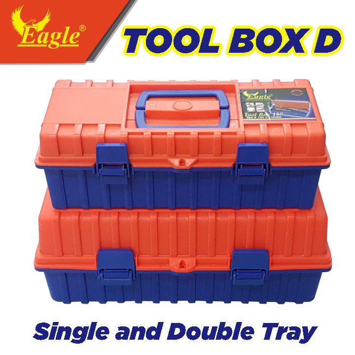 Eagle Tool Box D Single And Double Tray | Lazada PH