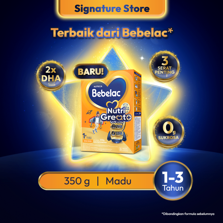 Bebelac 3 / Bebelac 1+ Madu Susu Pertumbuhan Bubuk 350gr | Lazada Indonesia