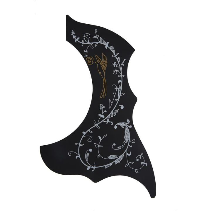 Pickguard-Acoustic-Acoustic Guitar Pickguard, Self Adhesive, Black ...