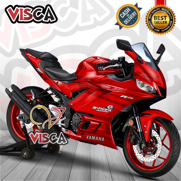 Decal R25 Full Body Decal Yamaha R25 NEW Stiker R25/R3 Full Body Stiker ...