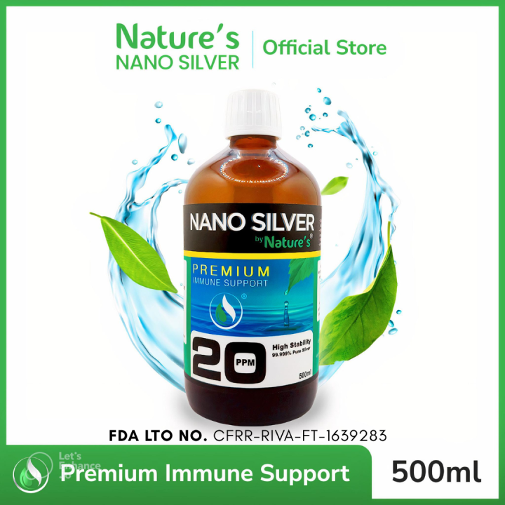 Nano Silver by Nature's for Pets FDA LTO APPROVED Daily Wellness ...