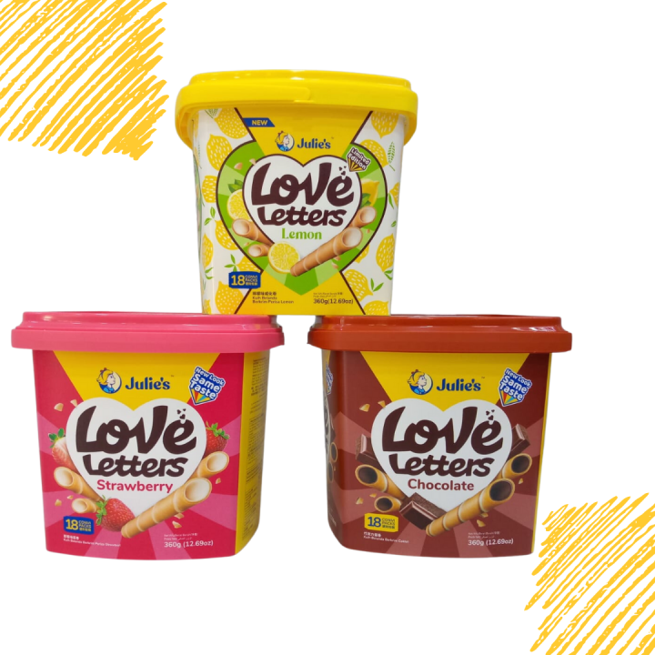 Julie's Love Letters Convi Packs 360g | Lazada