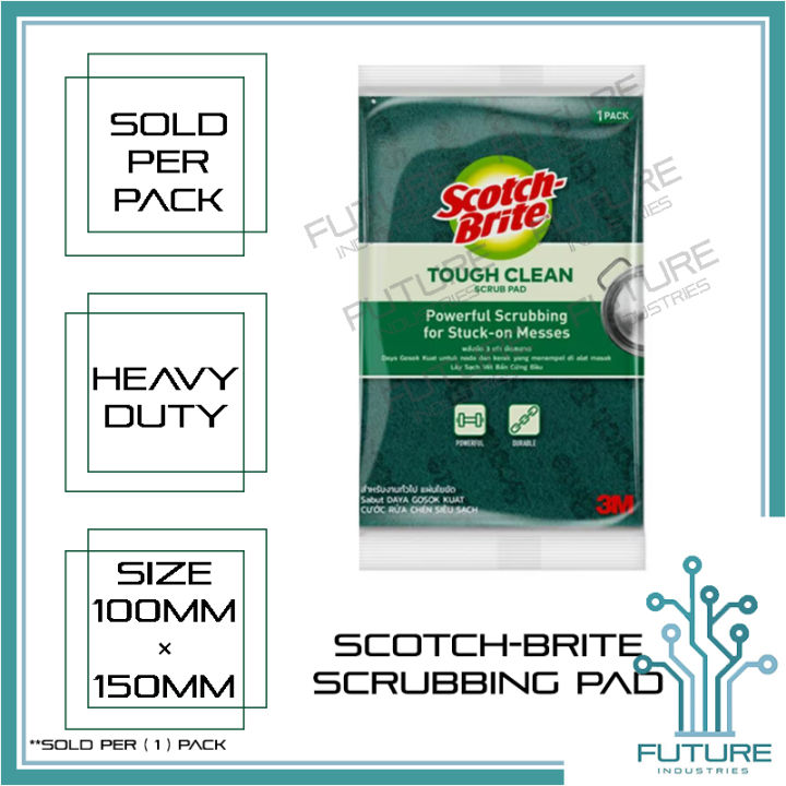 Scotch Brite Heavy Duty Scrubbing Pad Scouring Pad Scrub Pad Regular ...