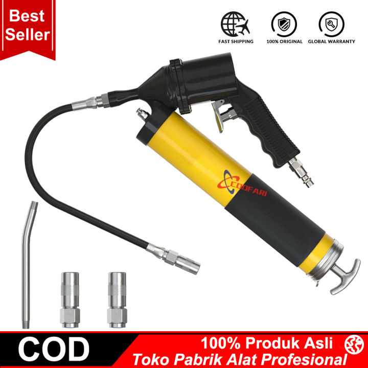Air Grease Gun 500CC Pompa Oli Gemuk Minyak Kental Tenaga Angin ...