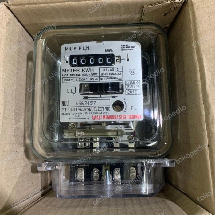 KWH METER 1 PHASE FUJI DHARMA 5(20) | Lazada Indonesia