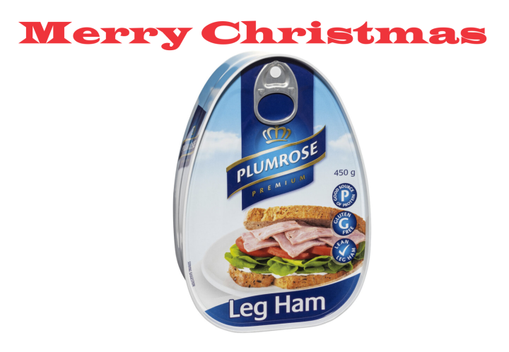 Merry Christmas Plumrose Leg Ham 450g | Lazada PH