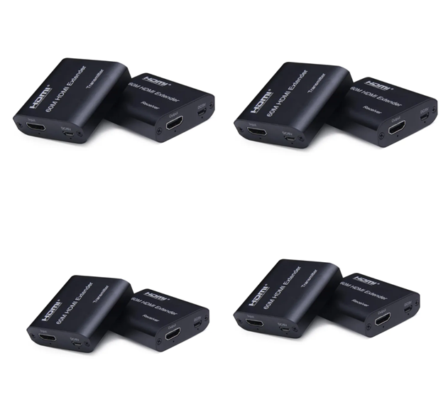 HDMI ext over cat 6/cat 5e cable up to 60M 165ft full HD1080P supported ...