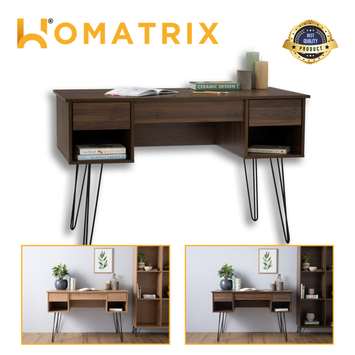 HOMATRIX Minimalist Simple Nordic Bedroom Dressing Table Study Table ...