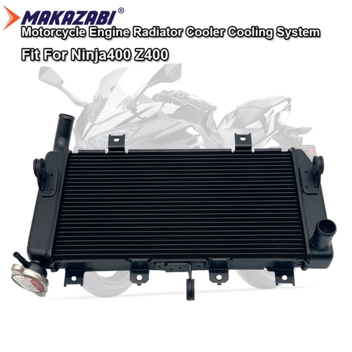 Z 400 Ninja 400 New Motorcycle Engine Radiator Coolant Cooler Fit For ...
