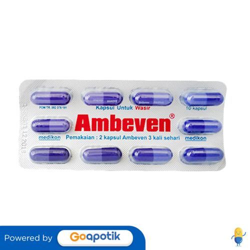 Ambeven Strip 10 Kapsul | Lazada Indonesia