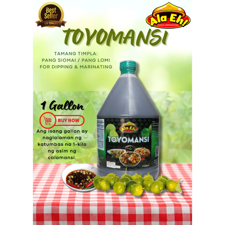 ExokSoy Sauce Toyo Mansi Ala Eh 1 Gallon | Lazada PH