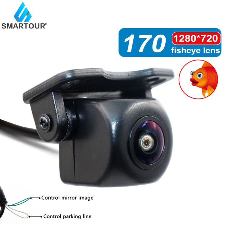 [ Local seller] Vehicle 170 Degree Rear Front Side View Camera CCD Fish ...